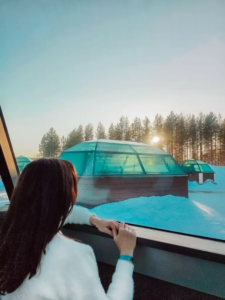 Glass Igloo Rovaniemi - review of Artic Snow Hotel Finish Lapland ...